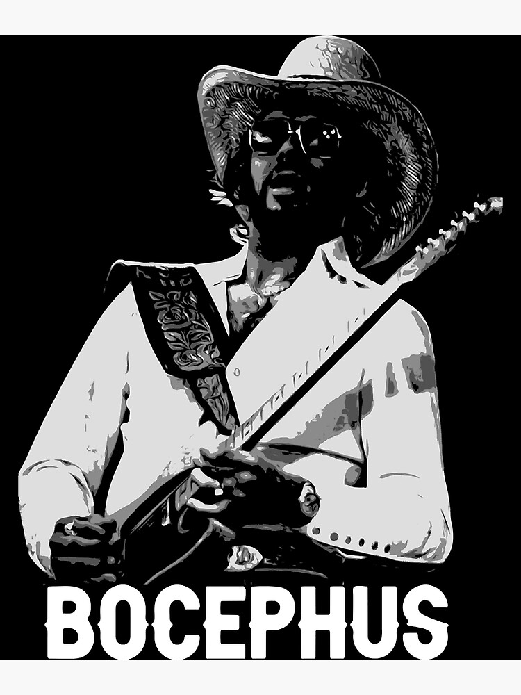"Bocephus - Hank Williams Jr - art Stencil" Poster for Sale by ...