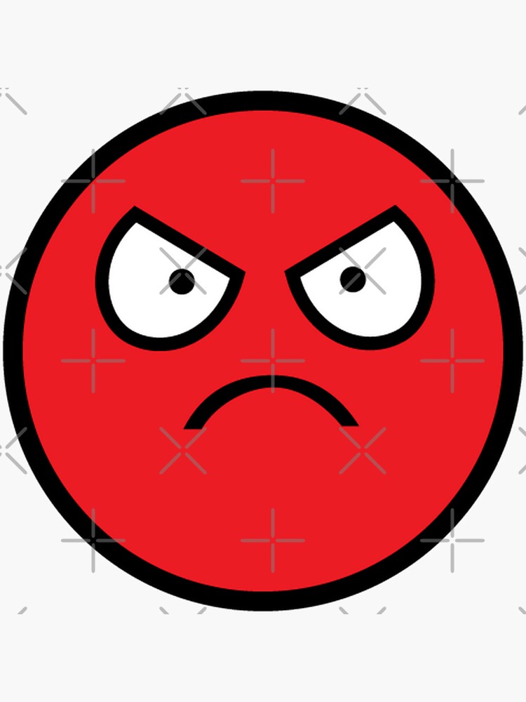 "JDM ANGRY FACE" Sticker by Racingdecals | Redbubble