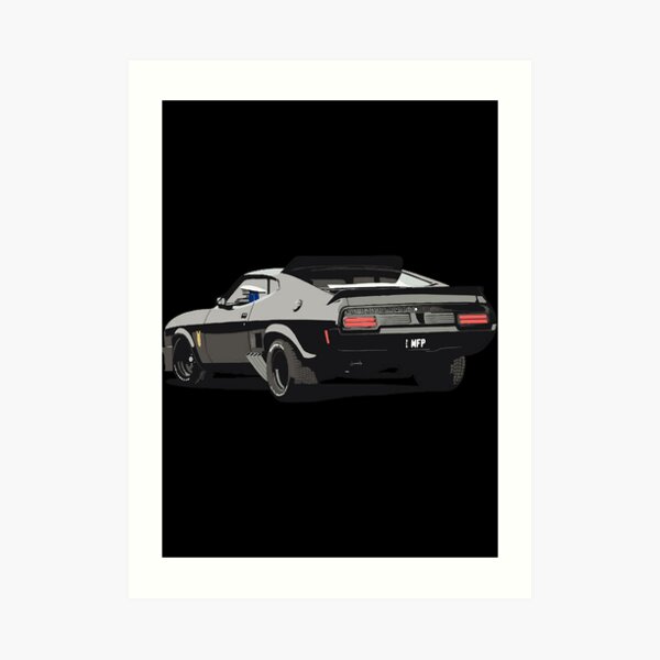"Mad Max Interceptor - last of V8 - MFP " Art Print for Sale by ...