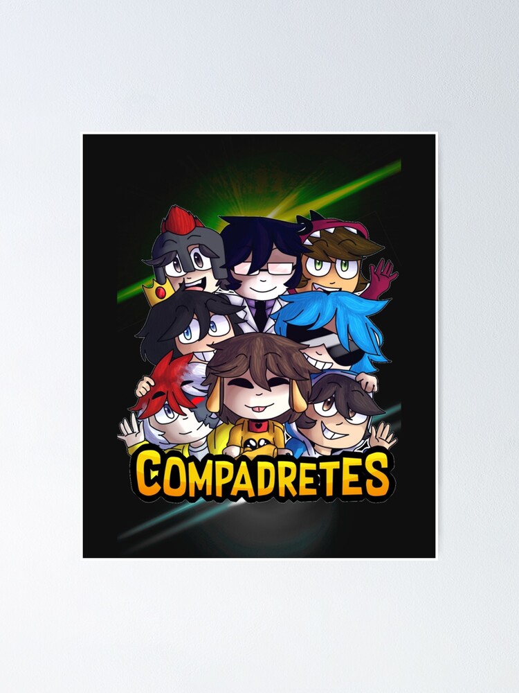 "Compadretes grupo Camiseta clásica" Poster for Sale by DameDecor ...