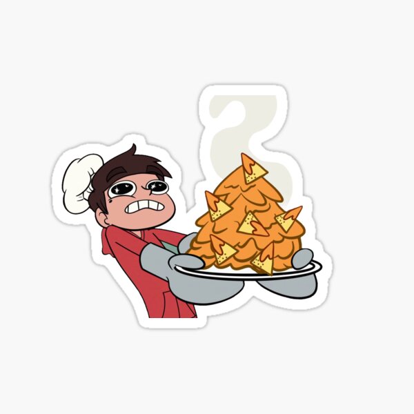 "Marco's Super Awesome Nachos" Sticker for Sale by rainbowcatnip ...