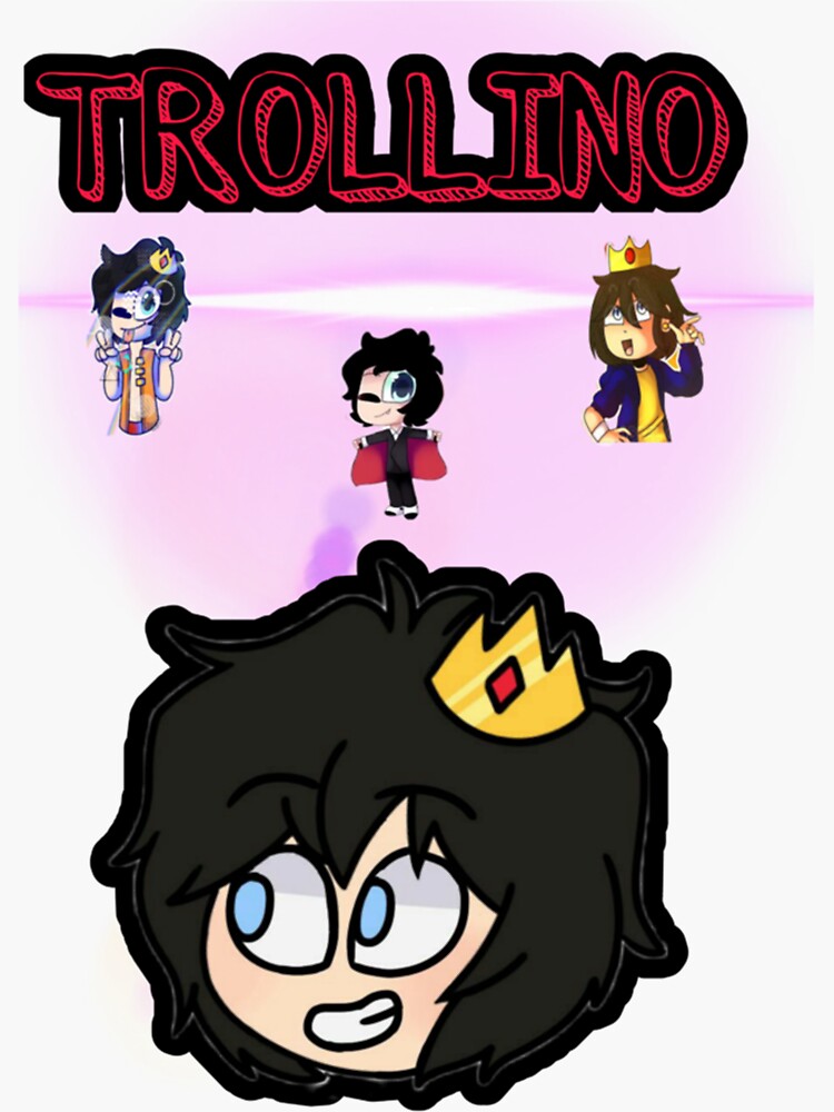 "El Trollino Camiseta clásica" Sticker by DameDecor | Redbubble