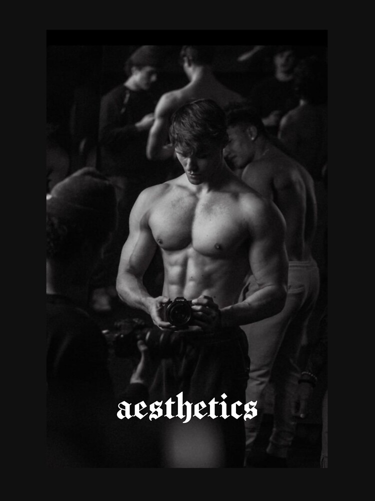 "Aesthetics - David Laid" T-shirt by Dario505 | Redbubble | gym t ...