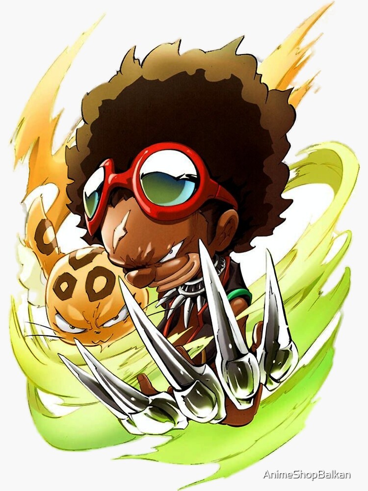 "Shaman King Jocko/Chocolove" Sticker by AnimeShopBalkan | Redbubble