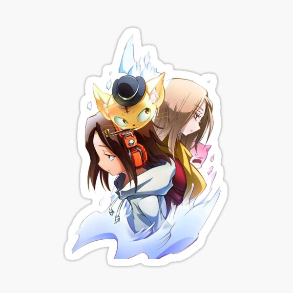 "Shaman King Yoh,Anna,Matamune" Sticker for Sale by AnimeShopBalkan ...