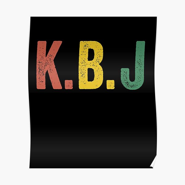 "Supreme Court Justice, Ketanji Brown Jackson, Judge KBJ" Poster by ...