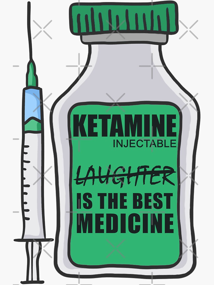"Ketamine joke laughter is the best medicine with syringe - funny nurse ...