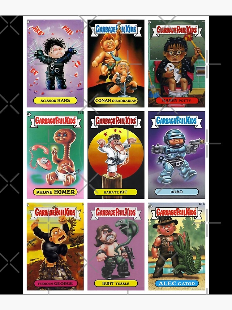 "Secrets About Garbage Pail Kids" Poster for Sale by AndrewShawFly ...