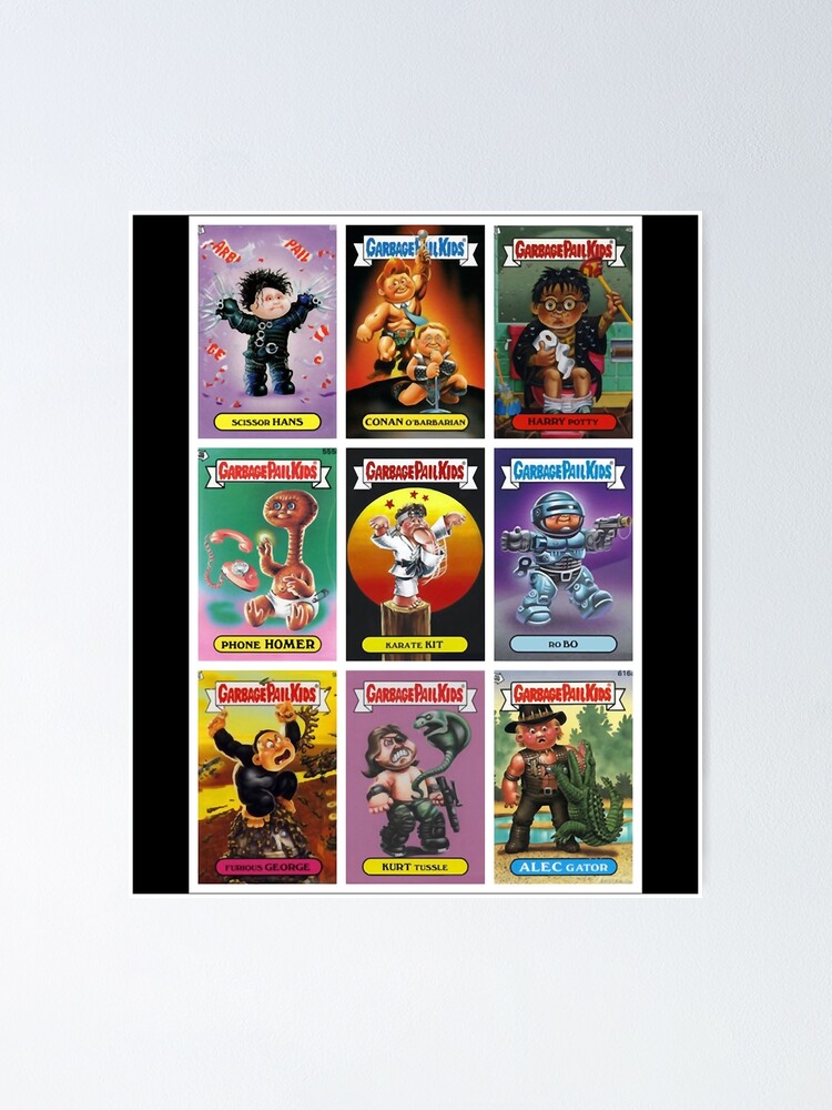 "Secrets About Garbage Pail Kids" Poster for Sale by AndrewShawFly ...