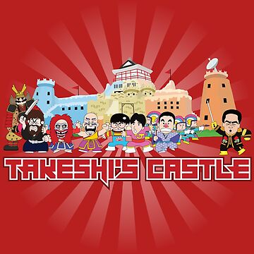 "Takeshi's Castle - Main Group Illustration Graphic" Art Board Print for Sale by Keshi-Heads ...