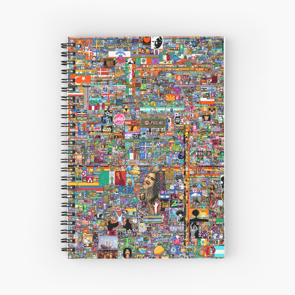 "Reddit r/place Canvas 2022 Cleaned Ultra HD Version Extra Pixels ...