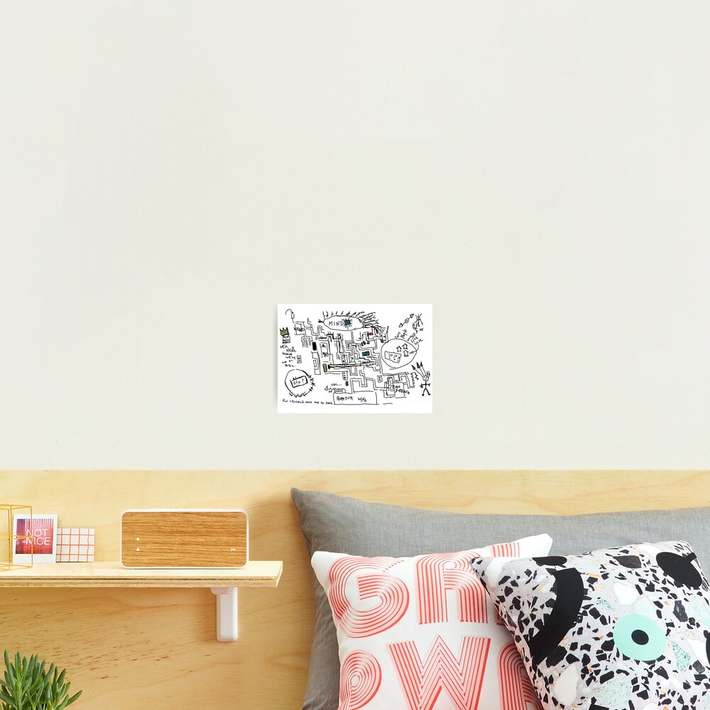 "Petey's Lumon Map (Severance)" Photographic Print by splode | Redbubble