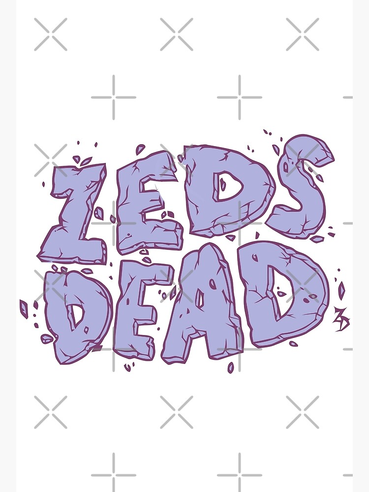 "Zeds Dead Merch Zeds Dead Logo" Poster for Sale by MorinoMiya | Redbubble
