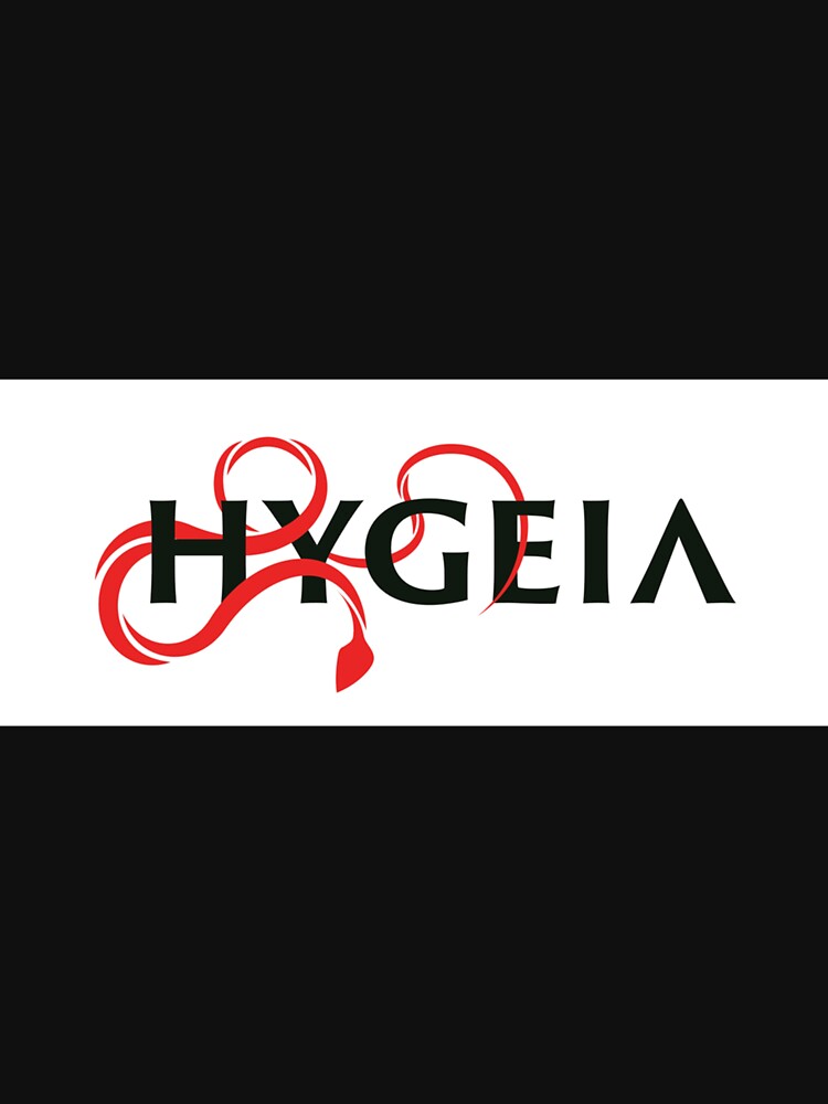 "Hygeia Logo Sticker (White Backgrond) Sticker" T-shirt by huertkeir59 ...