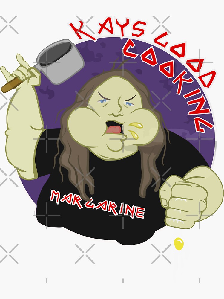 "Kays Cooking Merch Cooking" Sticker for Sale by MorinoMiya | Redbubble