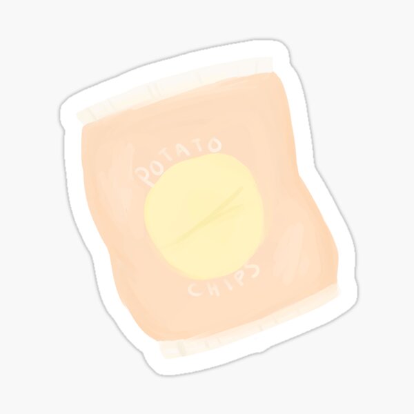 Potato Chip Stickers | Redbubble