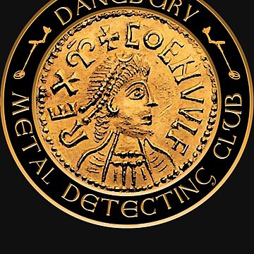 "Danebury metal detecting club mock logo classic t shirt" Sticker for ...