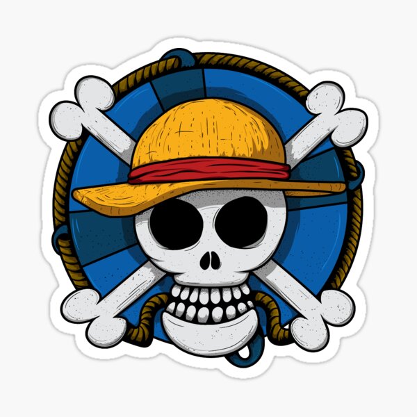 "Monkey D Luffy" Sticker for Sale by KJ Art | Redbubble