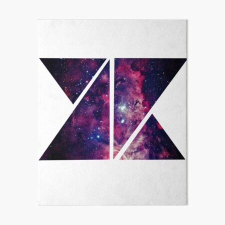 "KNK Logo (Nebula)" Art Board Print by hiraethwonders | Redbubble