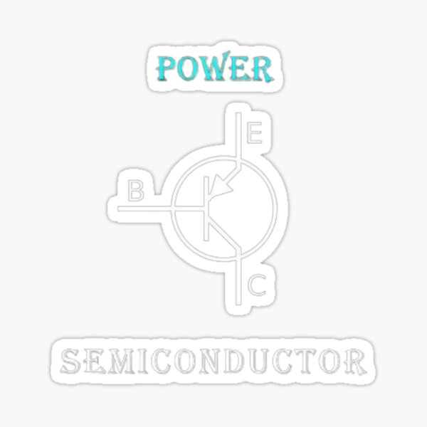 "Transistor BJT" Sticker by VervainTrendy | Redbubble