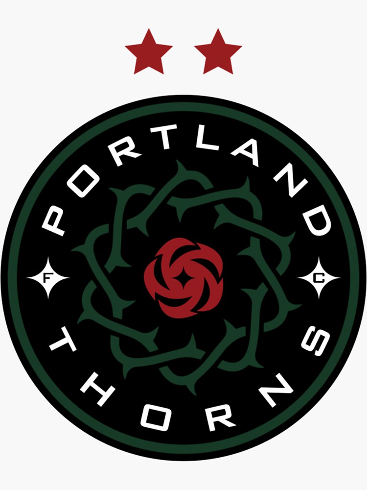 "Portland logo Thorns FC logo Classic T-Shirt" Sticker by Matttthia ...