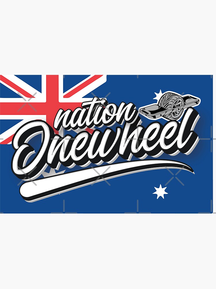 "Copy of onewheel nation canada flag" Sticker by QUEEN-WIVER | Redbubble