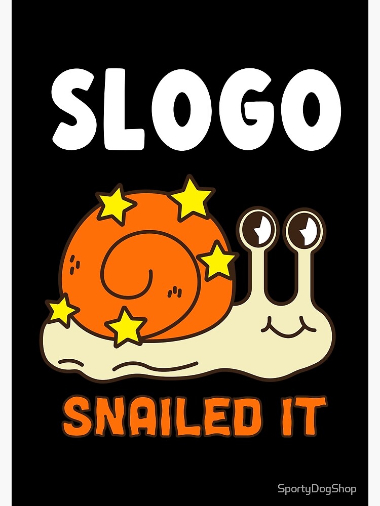 "Slogo, I Love Slugs" Poster for Sale by SportyDogShop | Redbubble