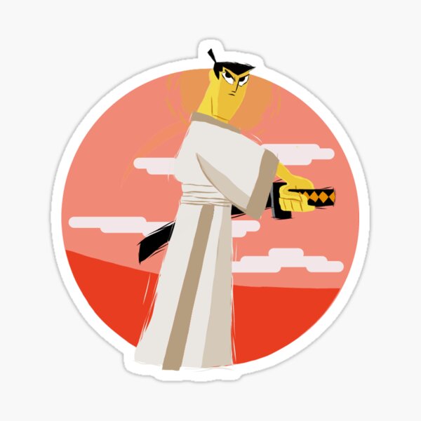 Samurai Jack Stickers | Redbubble