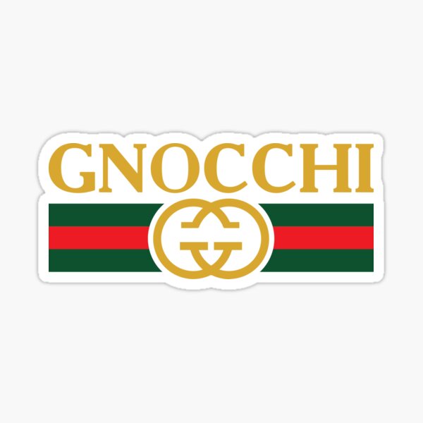 "Gnocchi Chef " Sticker by hoodbydesign1 | Redbubble
