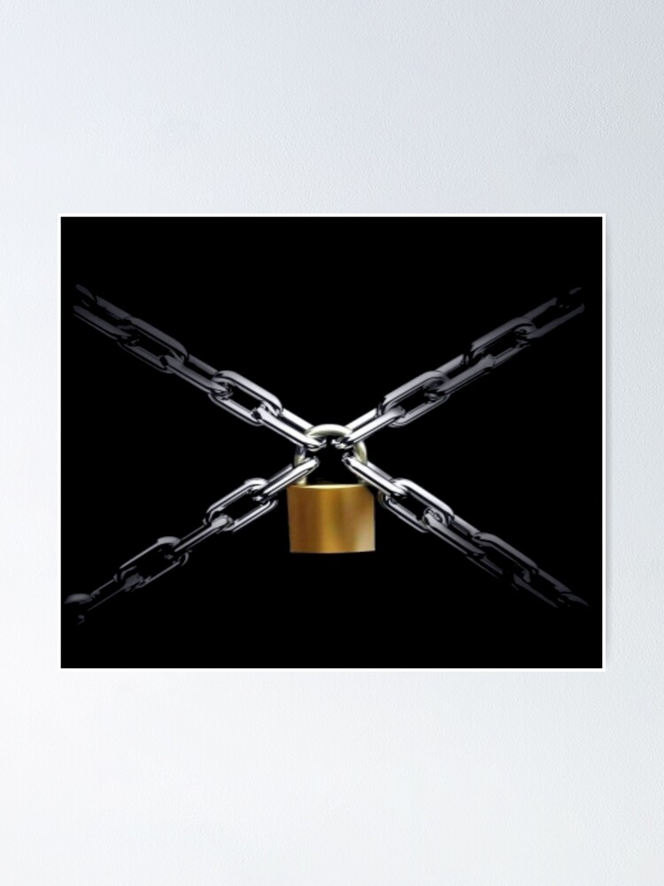 "break the shackles" Poster by Staksnet | Redbubble