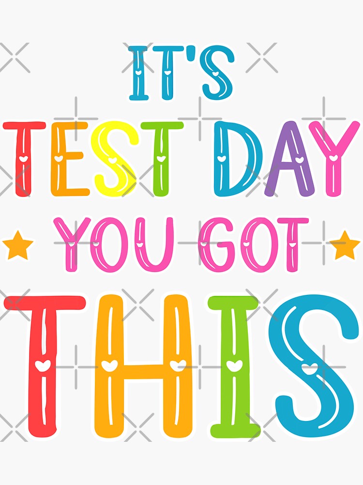 "It's Test Day You Got This Shirt, Happy Test Day Students Shirt ...