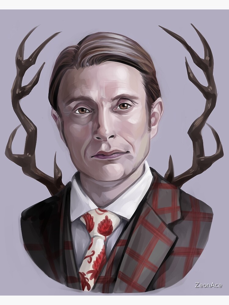 "Hannibal Lecter" Art Print by ZeonAce | Redbubble