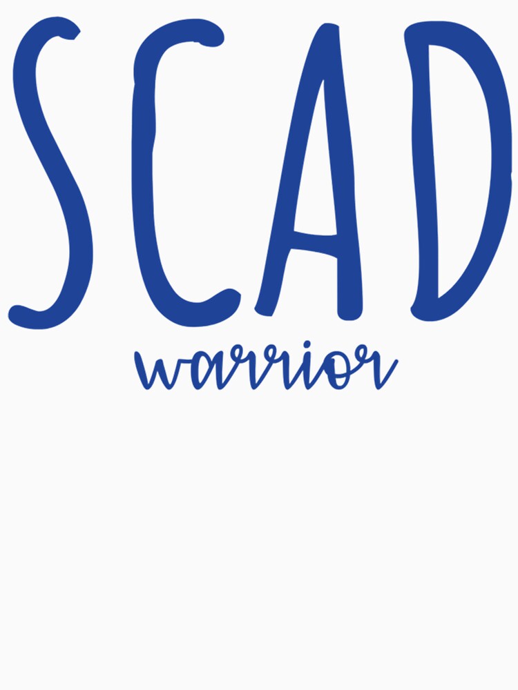 "SCAD Warrior SCAD fan SCAD lover " T-shirt for Sale by dazycity ...
