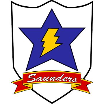 "saunders logo" Art Board Print for Sale by scopotrope | Redbubble