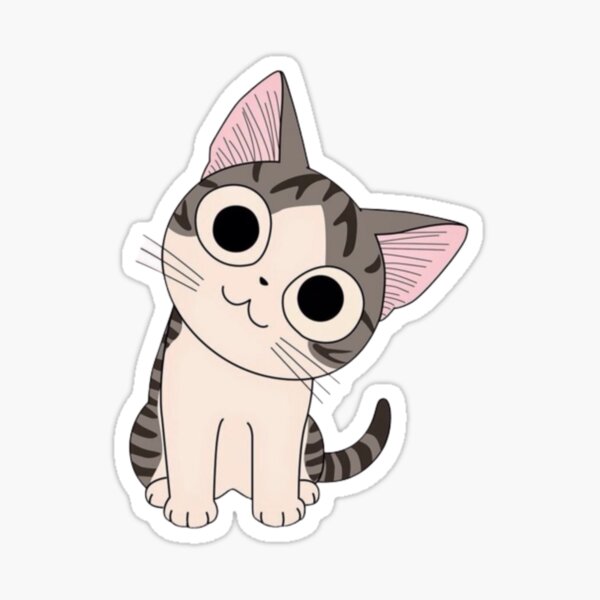 "CATS Stickers | Meow!" Sticker for Sale by Stickerscats | Redbubble