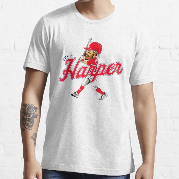 "Bryce Harper cartoon " T-shirt for Sale by Gid-Var | Redbubble | bryce harper t-shirts - bryce ...