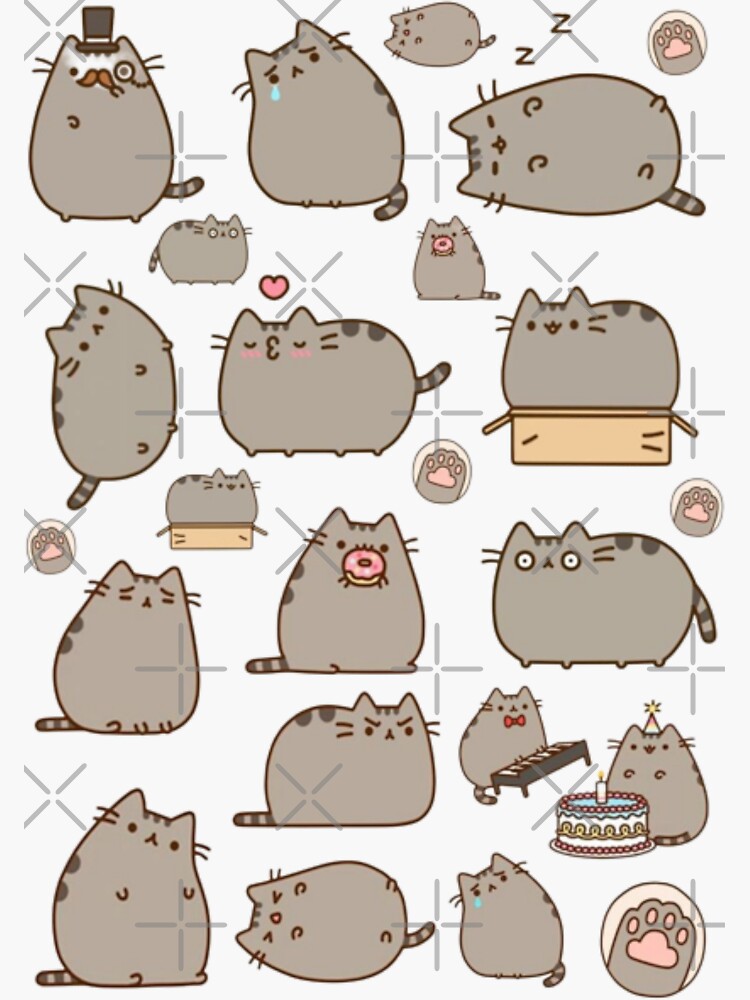 "CATS Stickers | Meow!" Sticker for Sale by Stickerscats | Redbubble