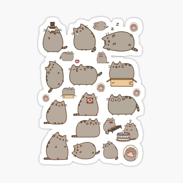 "CATS Stickers | Meow!" Sticker for Sale by Stickerscats | Redbubble