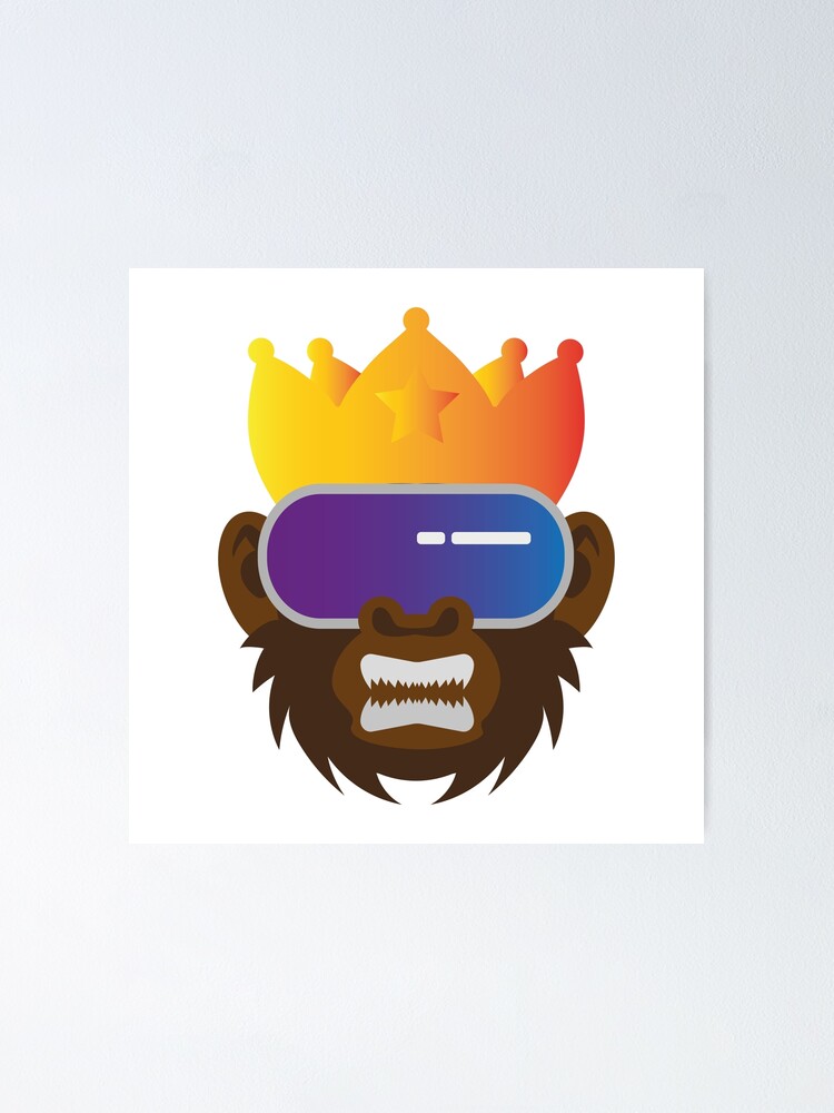 "Monkey King VR" Poster for Sale by BAMBOELAB | Redbubble