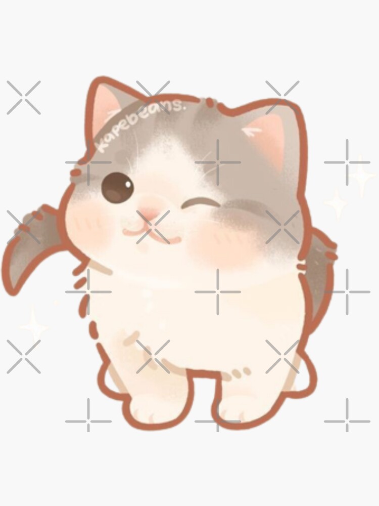 "CATS Stickers | Meow!" Sticker for Sale by Stickerscats | Redbubble