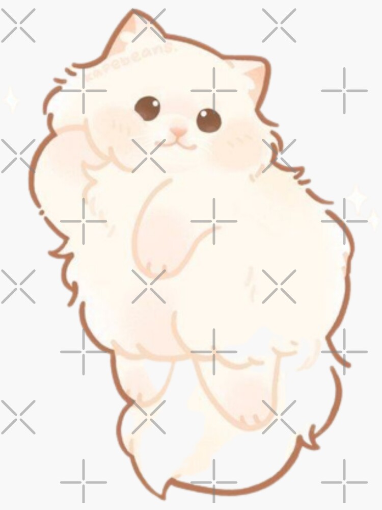 "CATS Stickers | Meow!" Sticker for Sale by Stickerscats | Redbubble