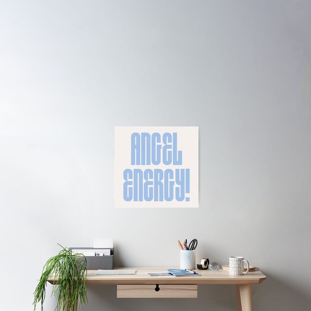 "Angel Energy!" Poster by LucienStore | Redbubble