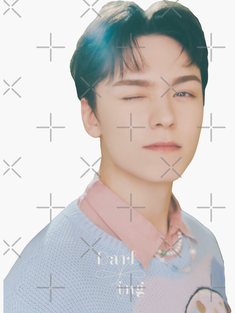 "SVT Darling Vernon Teaser Design" Sticker by CrownMaru | Redbubble