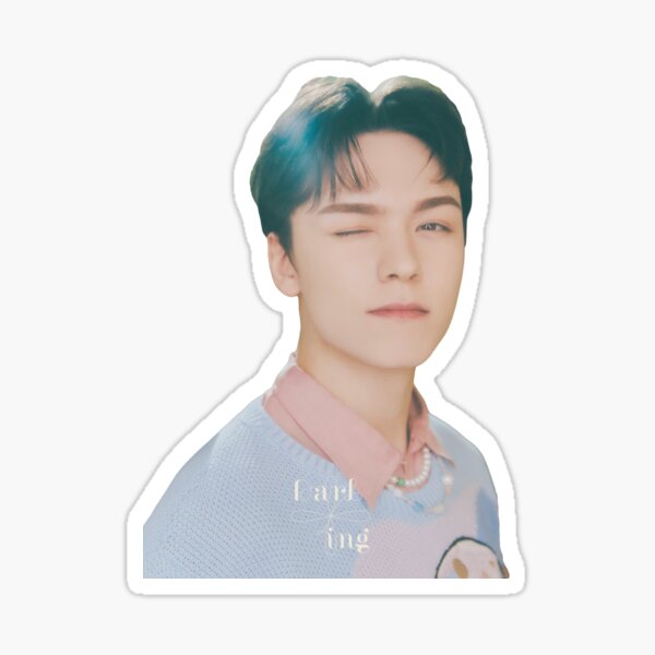 "SVT Darling Vernon Teaser Design" Sticker by CrownMaru | Redbubble