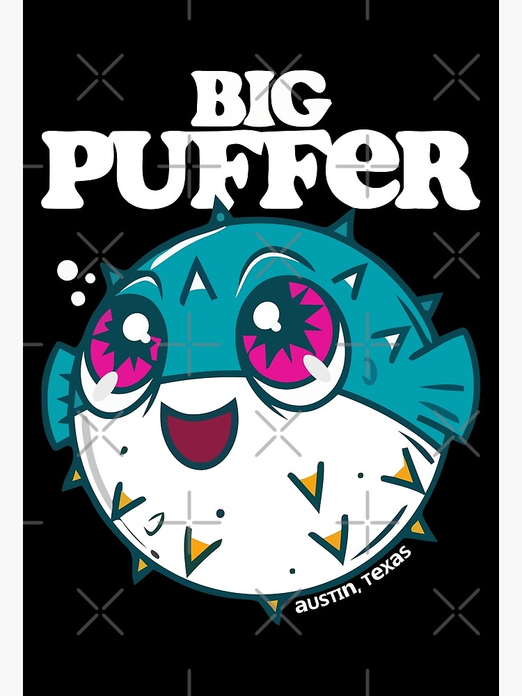 "Bigpuffer Merch Big Puffer Logo" Art Print for Sale by MorinoMiya ...