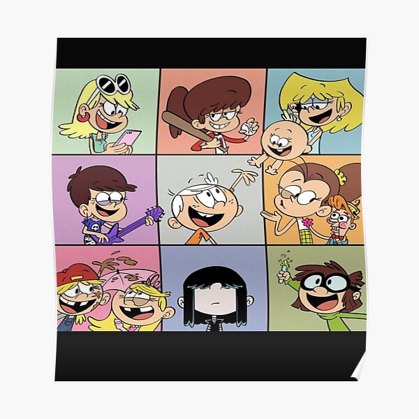 " fuuny The Loud House" Poster by hinamox | Redbubble