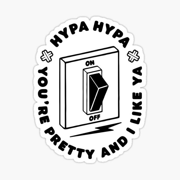 "Electric Callboy Merch Hypa Hypa Switch" Sticker by MorinoMiya | Redbubble