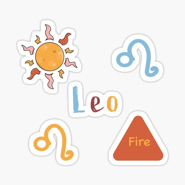 "LEO Sticker Pack" Sticker by GraffitiLion | Redbubble