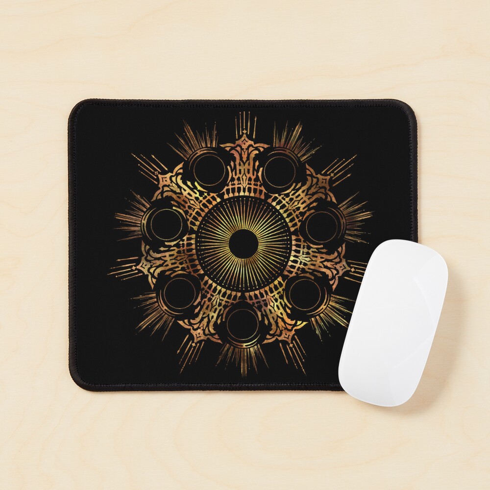"The Sigil of Azem (Gold)" Poster for Sale by WhiteCatArt | Redbubble