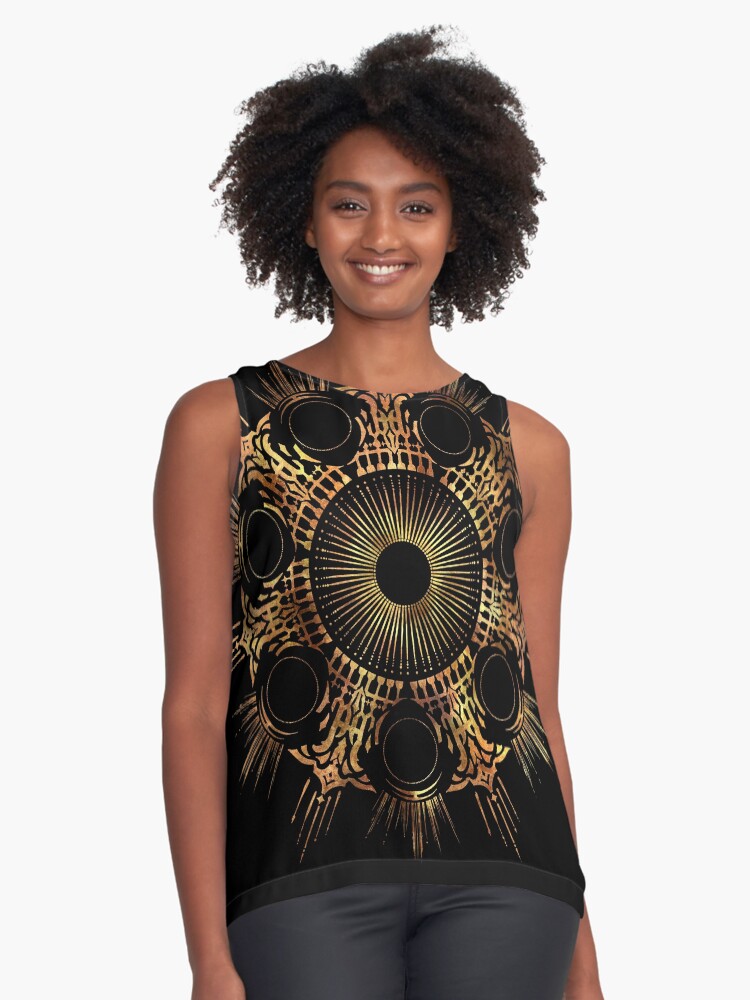 "The Sigil of Azem (Gold)" Sticker for Sale by WhiteCatArt | Redbubble